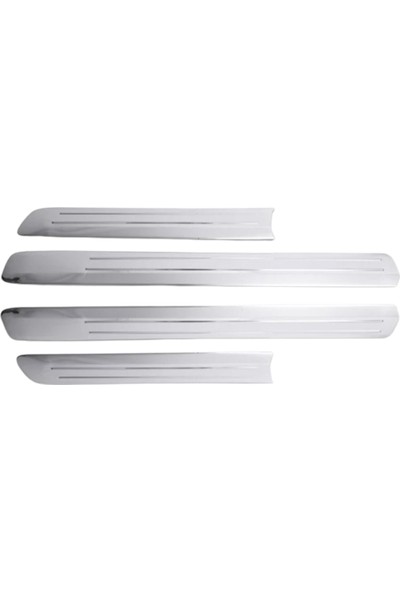 Sammax Courier Uyumlu Korm Kaplama Kapı Eşiği Ön Arka 4 Lü Set