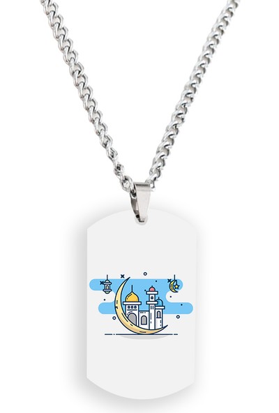 Rowalsi Cami Baskılı Künye/Kolye