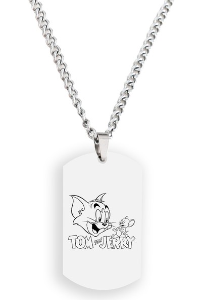 Rowalsi Tom ve Jerry Baskılı Künye/kolye YTKTRD027