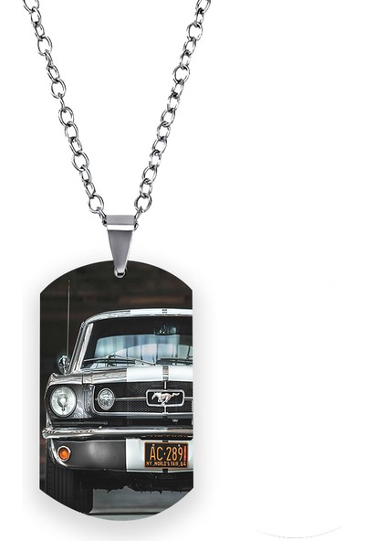 Rowalsi Mustang 1967 Baskılı Künye TYT540