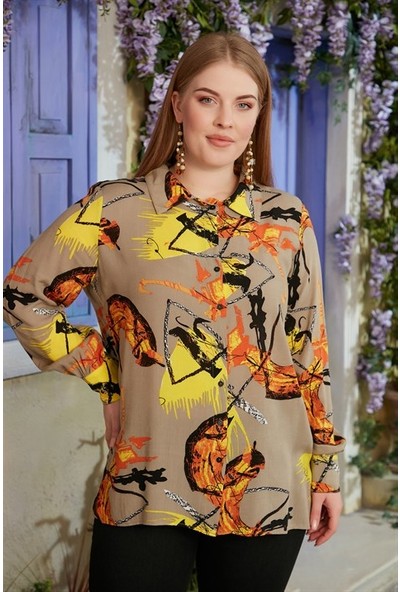 Moda Ferah Büyük Beden Gömlek