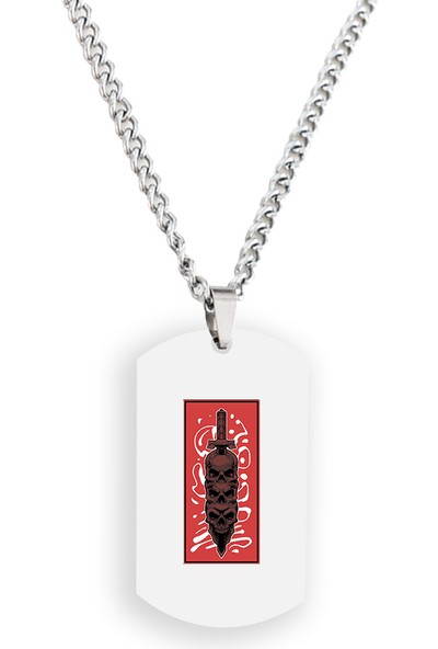 Rowalsi Kuru Kafalardan Geçmiş Künye/kolye YTKTRD878