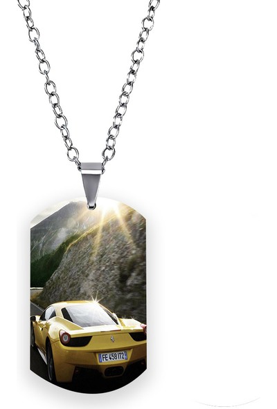 Rowalsi Ferrari 458 Italia Baskılı Künye TYT330 Rowalsi Ferrari 458 Italia Baskılı Künye TYT330