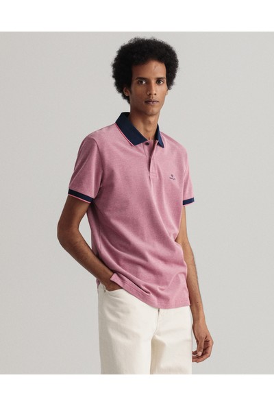 Gant Erkek Pembe Regular Fit Polo 2012012.666 Gant Erkek Pembe Regular Fit Polo 2012012.666