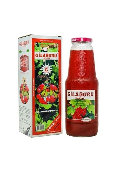 Kayseri Pazarı Gilaburu Suyu Şeker İlavesiz 1 lt Kayseri Pazarı Gilaburu Suyu Şeker İlavesiz 1 lt