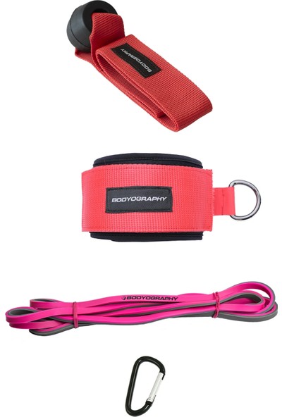 Bodyography Kalça Bacak Bel Çalışma Evde Spor Seti