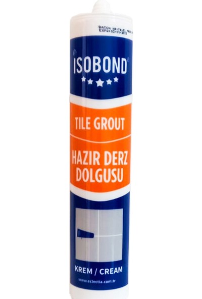 Eclectia Isobond Hazır Derz Dolgu Krem Rengi 450GR Eclectia Isobond Hazır Derz Dolgu Krem Rengi 450GR