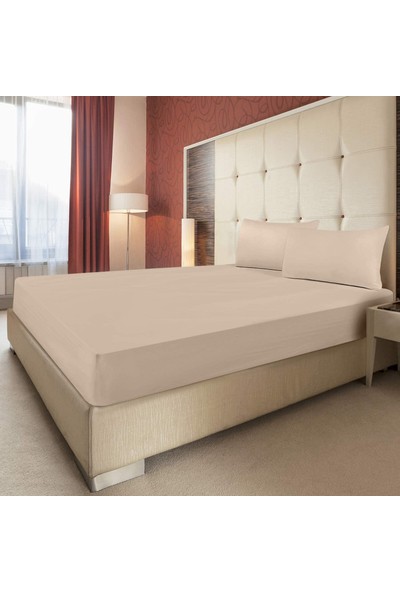 Farya Home Lastikli %100 Pamuklu Penye Kumaşından Tek Kişilik Çarşaf Farya Home Lastikli %100 Pamuklu Penye Kumaşından Tek Kişilik Çarşaf