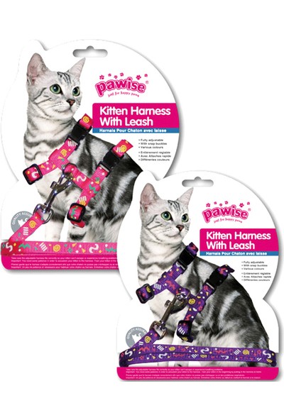 Yavru Kedi Göğüs Taşması Pembe / Mor Yavru Kedi Göğüs Taşması Pembe / Mor