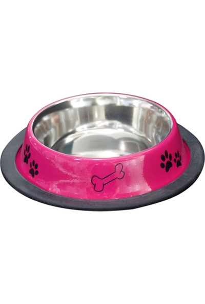 Tommy Çelik Mama Kabı Pembe 8 Oz