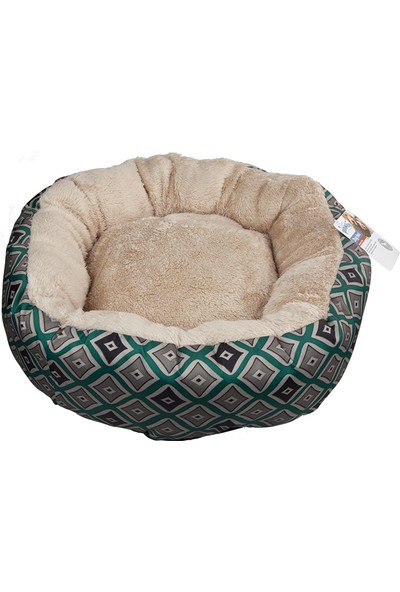 Kedi Kopek Yatağı Yeşil 50,8X50,8X16,5 cm