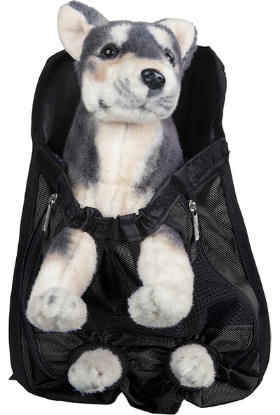 Kedi Kopek Ana Kucağı Taşıma Siyah 35X26 cm