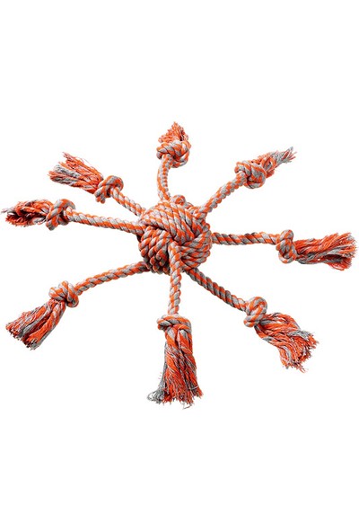 Karlıe Diş Kaşıma Ahtapot 7 x 8 cm Turuncu Gri