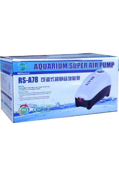 Rs Hava Motoru Çift Çıkışlı 5 Ltmin 4 W