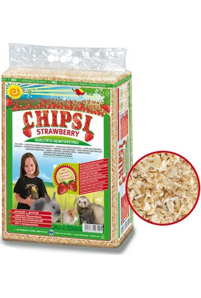 Chipsi Çilekli Talaş 60 Lt Chipsi Çilekli Talaş 60 Lt