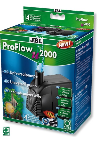 Jbl Proflow U2000 2000 L/h Sirkülasyon Motoru Jbl Proflow U2000 2000 L/h Sirkülasyon Motoru