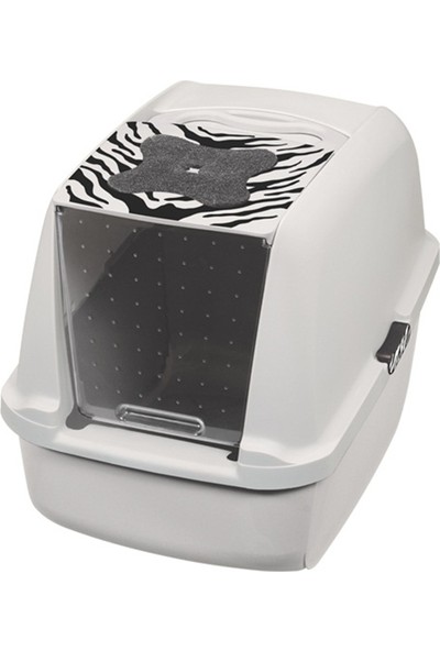 Catit Jumbo Kedi Tuvaleti Beyaz 57X46X43