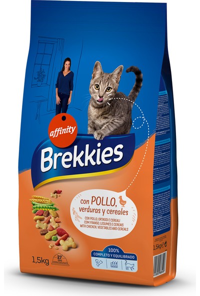 Brekkıes Excel Cat Mıx Chıcken 1,5 kg Brekkıes Excel Cat Mıx Chıcken 1,5 kg