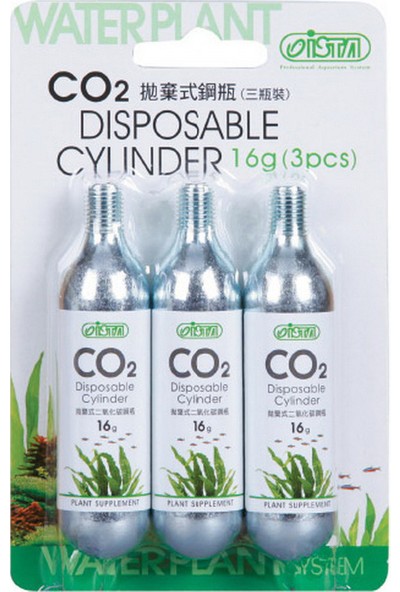 Ista CO2YEDEK Tüp (3lu) 16GR Ista CO2YEDEK Tüp (3lu) 16GR