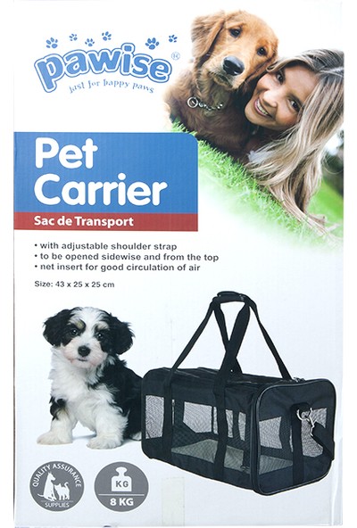 Pet Seyahat Çantası 43X25X25 cm