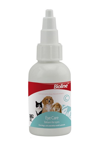 Bioline Kedi ve Köpek Göz Bakım Damlası 50 ml