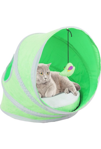 Pawise Kedi Çadırı Yataklı 38X38X43 cm