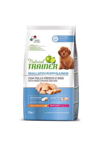 Natural Tranıer Dog Puppy Mını Chıcken 2 kg Natural Tranıer Dog Puppy Mını Chıcken 2 kg