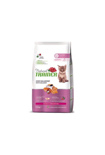 Natural Tranıer Cat Kıtten Salmon 1,5 kg