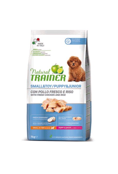 Natural Tranıer Dog Puppy Mını Chıcken 7 kg Natural Tranıer Dog Puppy Mını Chıcken 7 kg