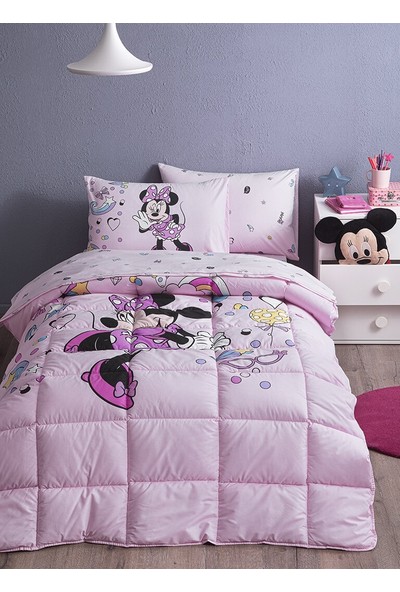 Özdilek Lisanslı Tek Kişilik Çocuk Uyku Seti-Minnie Icon Pembe Özdilek Lisanslı Tek Kişilik Çocuk Uyku Seti-Minnie Icon Pembe