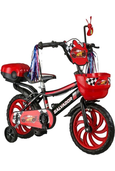 Salvador 15 Jant Bisiklet 3-6 Yaş Kırmızı