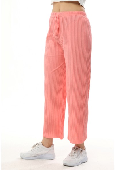 Sevgilim Yazlık Ince Penye Bayan Pantolon Somon Iç Göstermeyen Sevgilim Yazlık Ince Penye Bayan Pantolon Somon Iç Göstermeyen