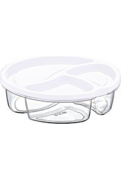 Hobby Life Karenda 3 Bölmeli Smart Büyük Saklama Kabı Hobby Life Karenda 3 Bölmeli Smart Büyük Saklama Kabı