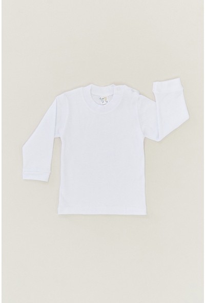 FullaModa Yakası Çıtçıtlı Basic Çocuk Body