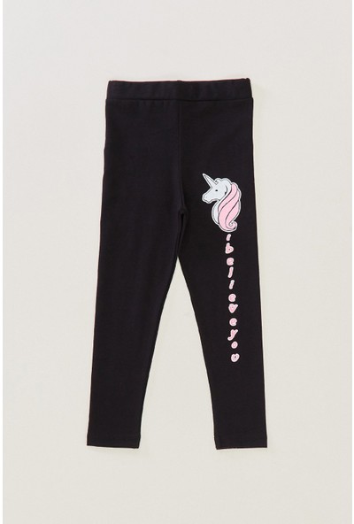FullaModa Baskılı Çocuk Tayt FullaModa Baskılı Çocuk Tayt