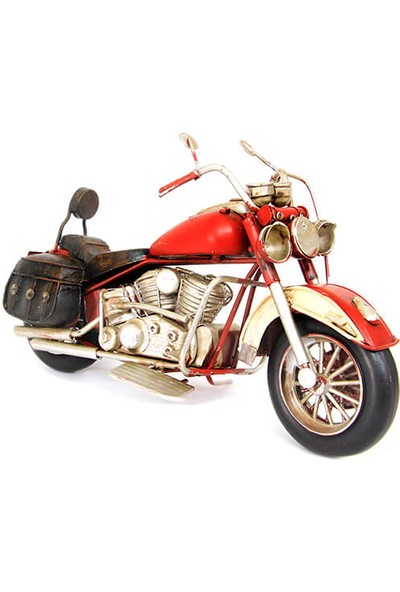 Xnews El Yapımı Metal Dekoratif Motosiklet-