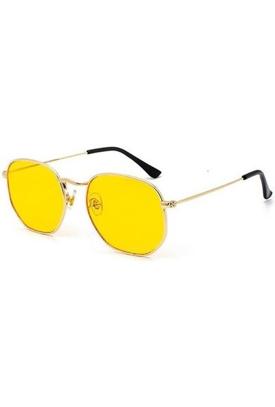 Yenihomecare 6 Adetpolarize UV400 Sarı Camlı Güneş Gözlüğü 714860
