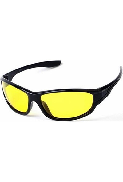 Yenihomecare 6 Adet Polarize UV400 Sarı Camlı Güneş Gözlüğü 714857