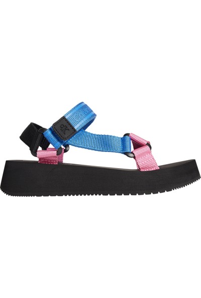 Calvin Klein YW0YW0055701T Polyester Çok Renkli Kadın Sandalet