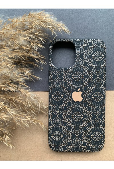 Vaas Apple iPhone 12 Mini Uyumlu Logolu Lansman Kılıf Siyah Etnik Vaas Apple iPhone 12 Mini Uyumlu Logolu Lansman Kılıf Siyah Etnik