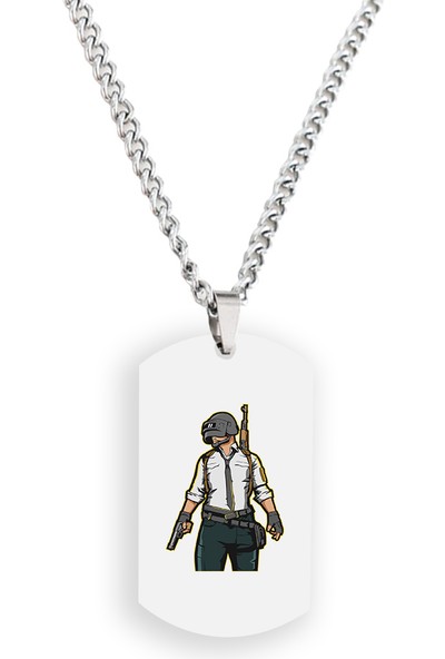 Pubg Man Baskılı Künye/kolye YTKTRD431