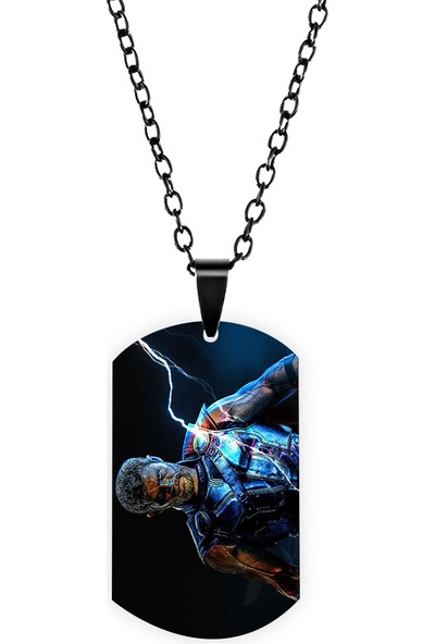 Thor Baskılı Siyah Künye TYT1366