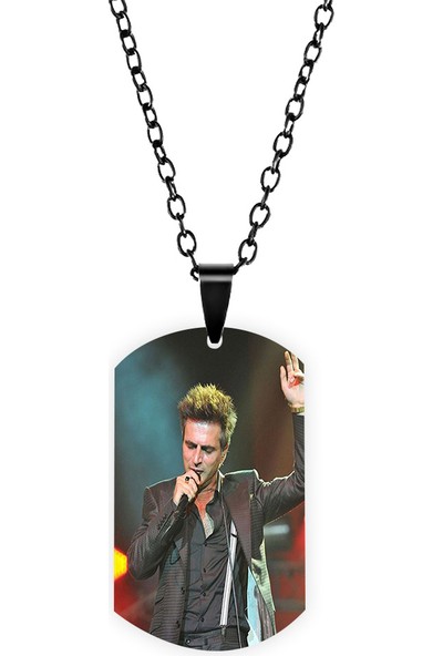 Teoman Baskılı Siyah Künye TYT816 Teoman Baskılı Siyah Künye TYT816