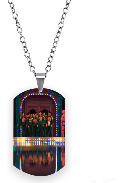 Squid Game Baskılı Künye TYT783 Squid Game Baskılı Künye TYT783