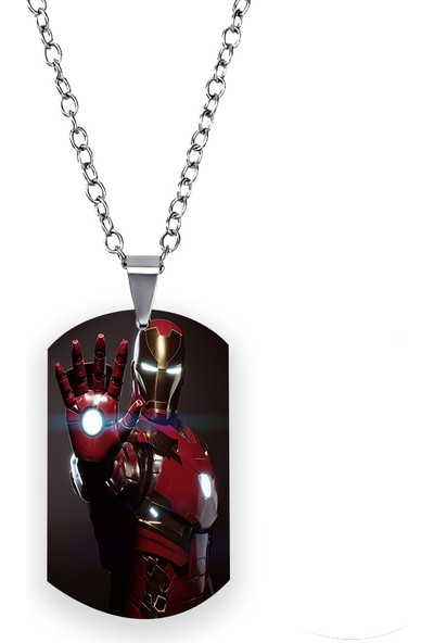 Iron Man Baskılı Künye TYT950