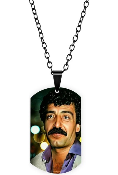 Müslüm Gürses Baskılı Siyah Künye TYT711