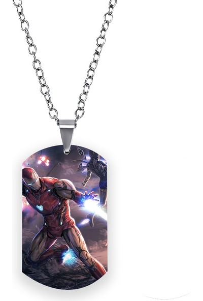 Iron Man Baskılı Künye TYT962