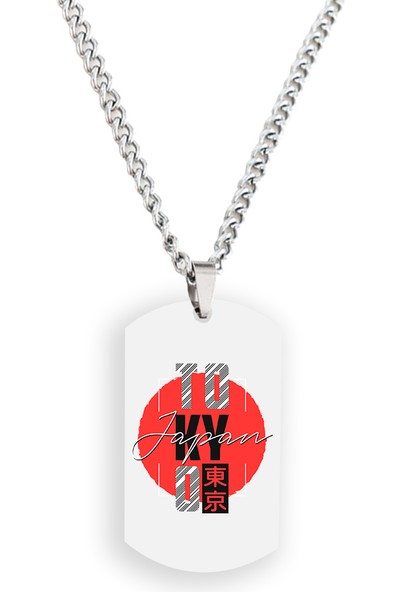 Japonya Baskılı Künye/kolye YTKTRD065