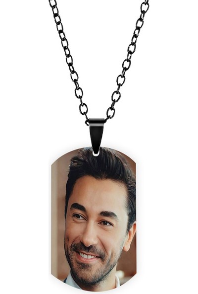 Gökhan Alkan Baskılı Siyah Künye TYT666