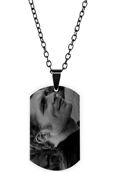 Rowalsi Niklaus Baskılı Siyah Künye TYT1211